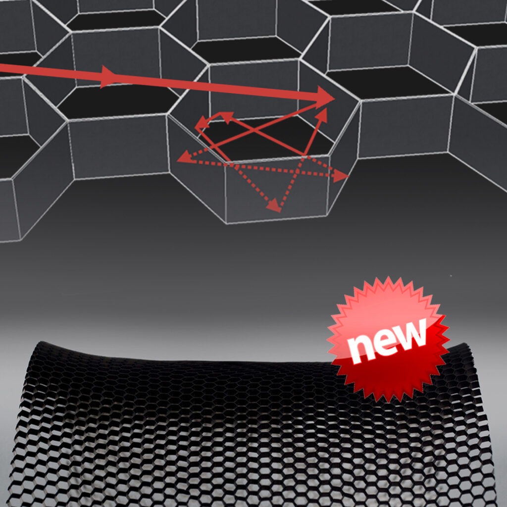 Acktar Hexa Black Panels: Superior Light Absorption- Acktar black coatings